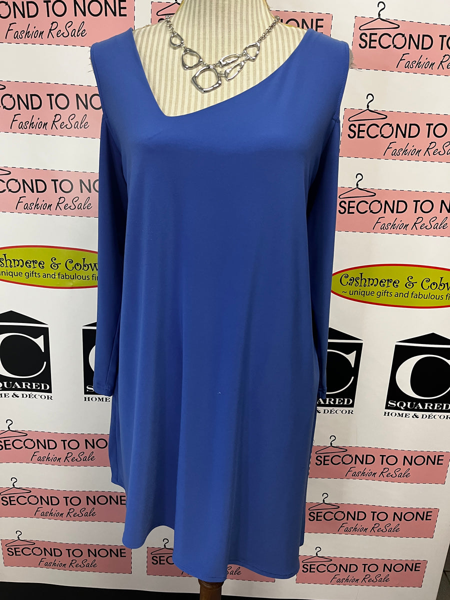 Sympli Cold Shoulder Tunic (Size 18) – Cashmere & Cobwebs
