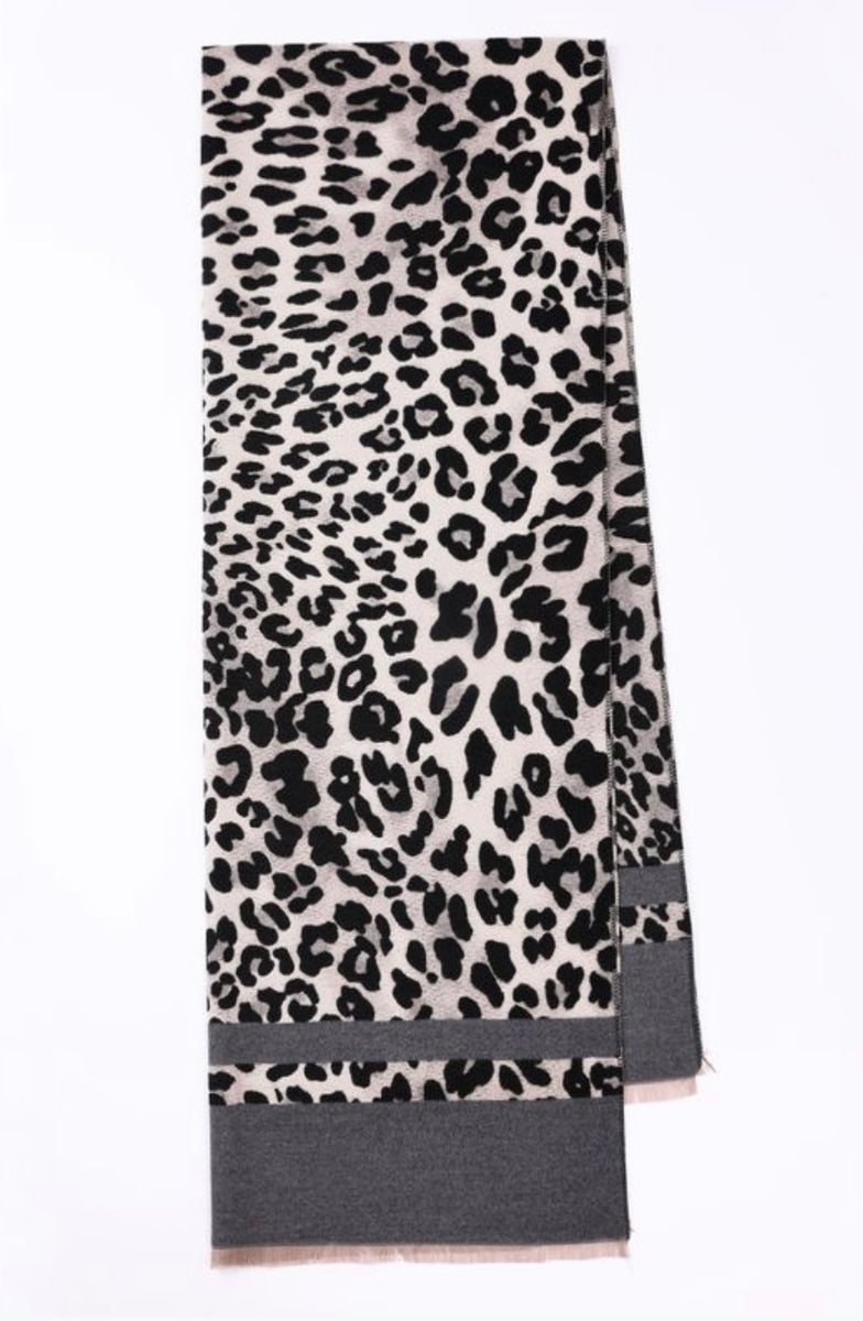 Leopard Print Woven Scarf (2 Colors) – Cashmere & Cobwebs